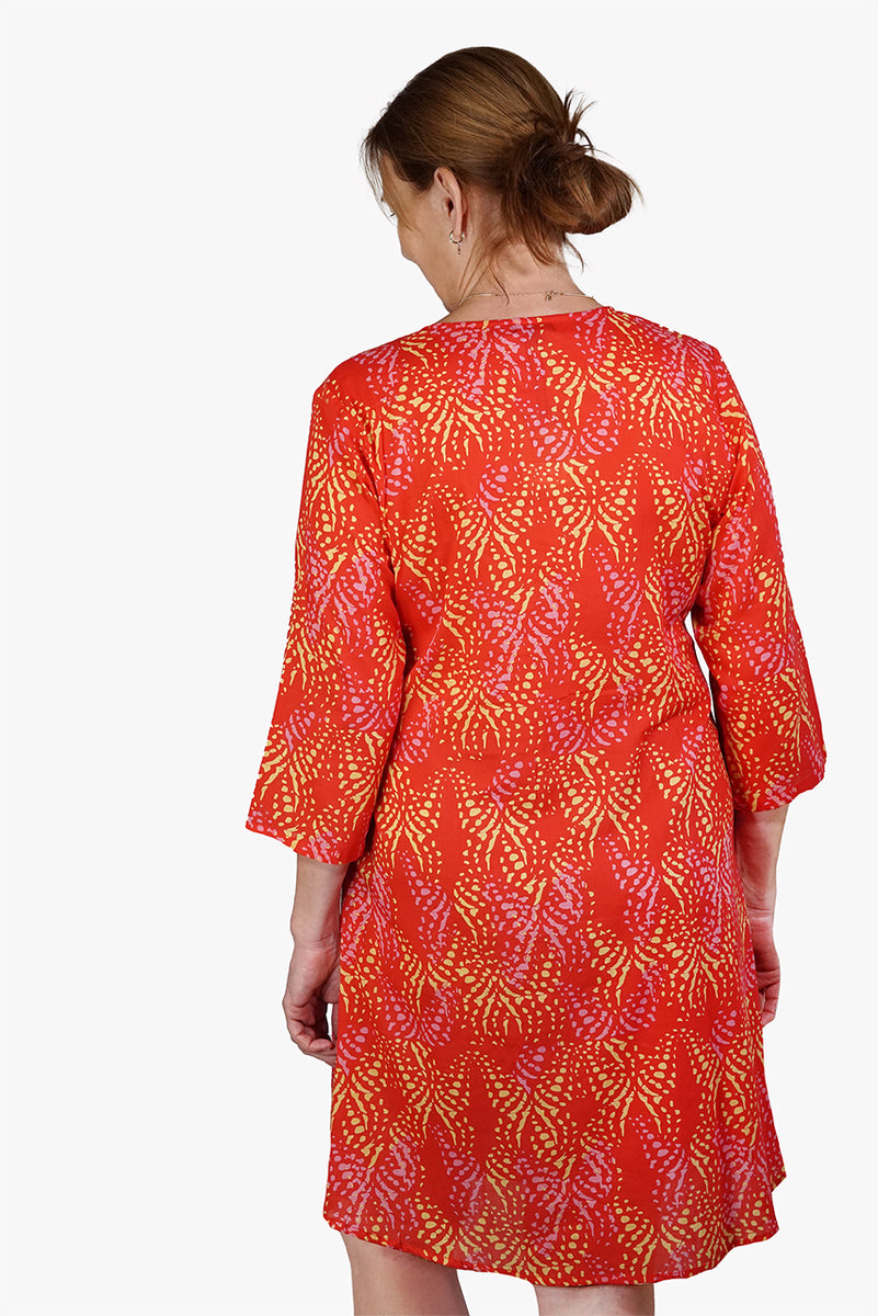 Rini Cotton Butterfly Dress | RINI-R – Tradition Textiles