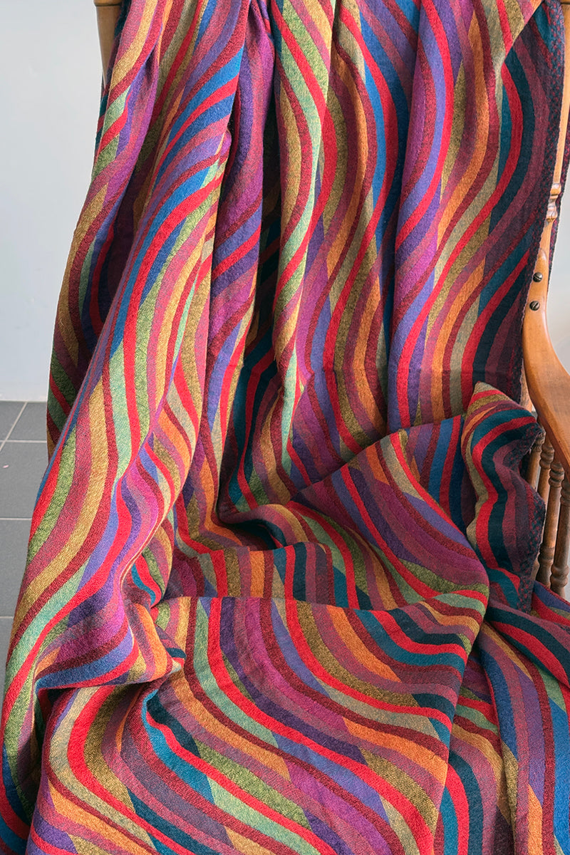 Merino Wool Throw | Swirl | SWIRL-M – Tradition Textiles